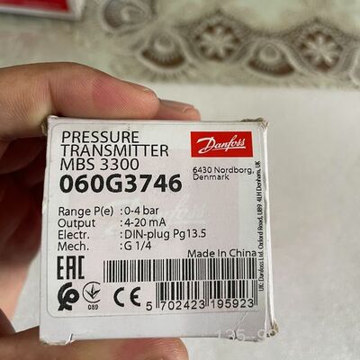 丹佛斯压力传感 MBS 3300 060G3746 0-4b