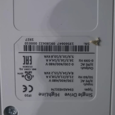 驱动器，型号E94ASHE0174，，