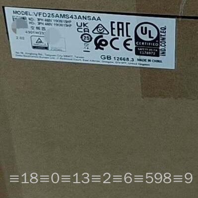 VFD25AMS43ANSAA全新变频器议价