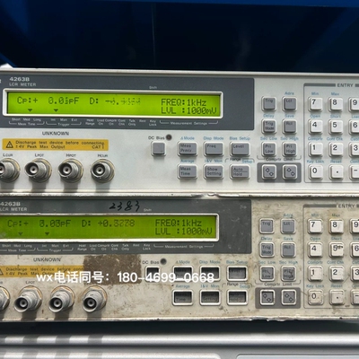 议价安捷伦+4263B+数字电桥LCR维修
