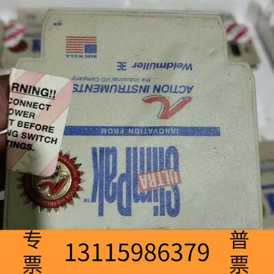 众桦ULTRA SLIMPAK 魏德米勒G408-0000温度变议价