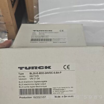 TURCK模块，型号BL20-E-8DO-24VDC-0