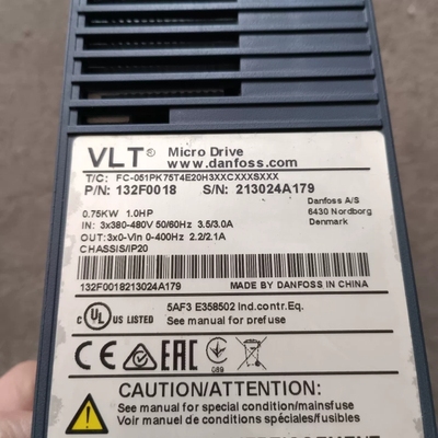 议价Danfos丹佛斯变频器FC-051PK75T4E20H3X议价