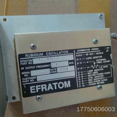 Efratom铷频率振荡器，型号100318-003，10M