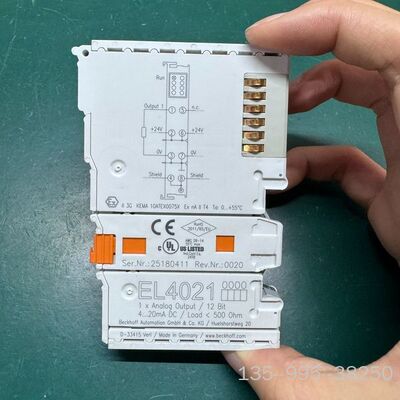 倍福模块EL4021详谈