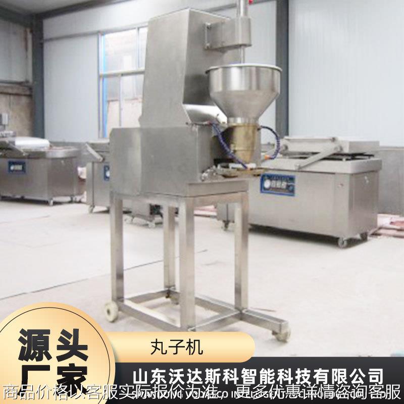 家用小型鱼丸机肉丸机 全自动鸡肉丸子成型机 香菇贡丸丸子生产线
