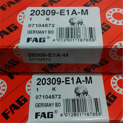 FAG 20309-E1A-M 德国进口单列调心轴承 20310 20311 20312 20313