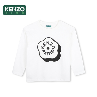 【2026秋冬新品】KENZO KIDS童装儿童休闲长袖T恤衫K62020