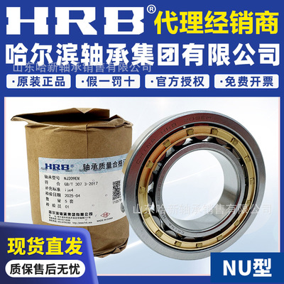 HRB哈尔滨轴承NU209EM   NU210EM  NU211EM   二类圆柱滚子轴承