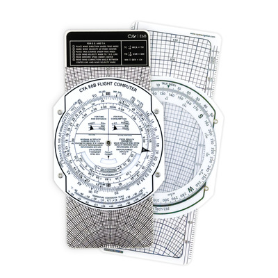 CYA塑料材质E6B民航专用各种飞行尺飞行工具飞行仪器飞行仪刻度