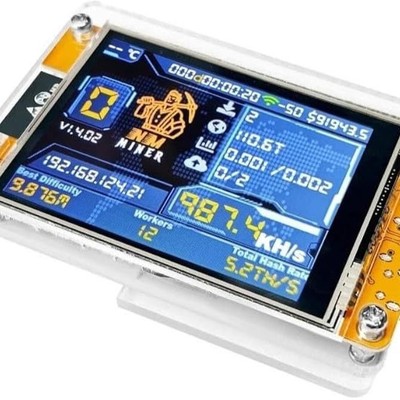 NerdMiner加密乐透机ESP32