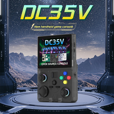 R36S升级版DC35V跨境新款WIFI联机开源掌上游戏机复古街机经典FC