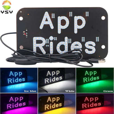 现货 APP RIDES 指示灯带开关的拼车顺风丰士灯车顶灯5-6V 带USB