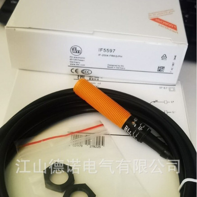 全新销售易福门电感式接近开关IF5597实物拍摄质保2年