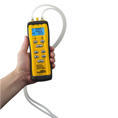 Fieldpiece SDMN6 双端口微压计带压力开关测试
