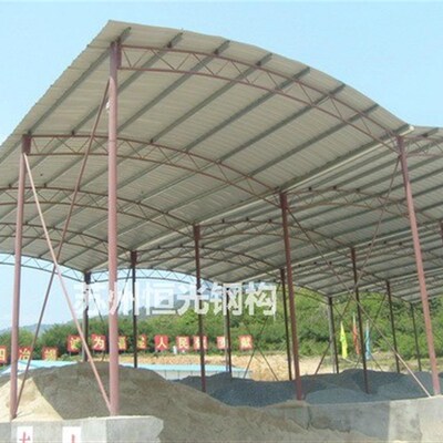 苏州钢结构钢构厂房膜结构车棚