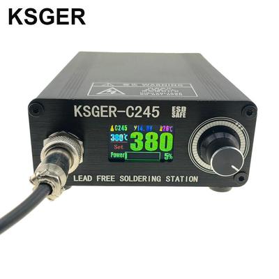 KSGER恒温焊台C245彩屏电烙铁维修DIY温度控制器适于 于JBC发热芯