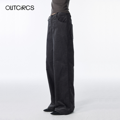 OUTCiRCSAirduroy绒感直筒裤