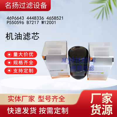 供应4696643 4448336 4658521 P550596 B7217 W12001机油滤芯