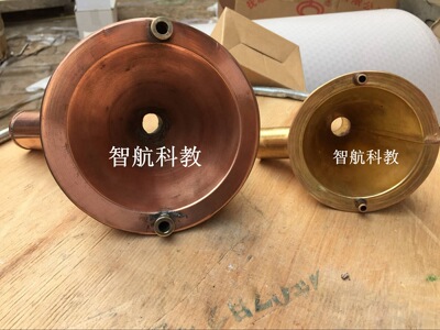 ZIF-02 B  紫铜保温漏斗 热过滤漏斗 大号 实验室可开票