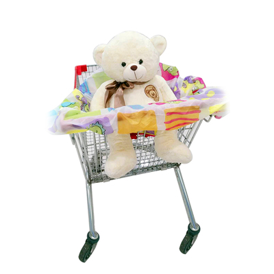 儿童超市购物车垫套坐垫宝宝v吃饭餐椅防脏罩座套推车保护垫子布