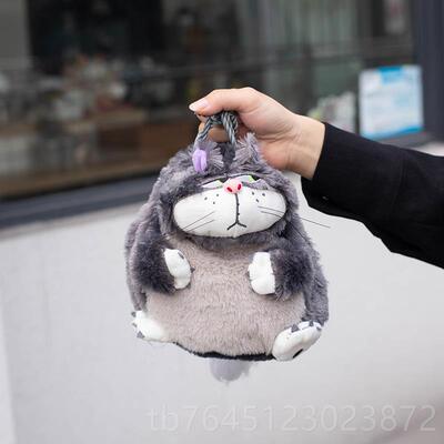 高档可爱Lucifer路情西法猫公仔绒玩具抱生枕猫咪玩偶日毛礼物人