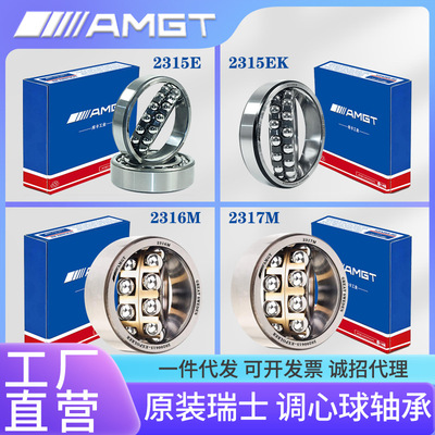 AMGT进口高性能调心球轴承2315 2316 2317 E  EK ATN AKTN M MK