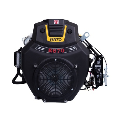 重庆润通RATO汽油双缸发动机24HP25马力R670吸砂泵高压清洗机液压