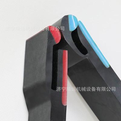聚氨酯橡胶防溢裙板输送机用防溢出挡煤板导料槽双密封防溢裙板