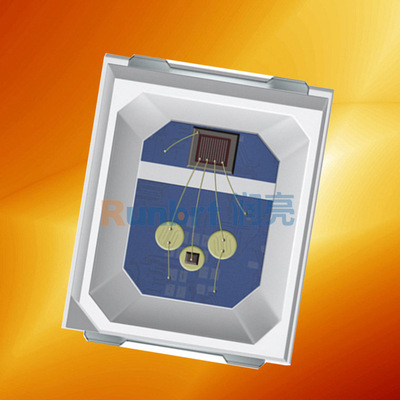 品质2835慢闪RGB快闪红绿蓝贴片LED自闪幻彩高亮IC带闪TOP灯珠