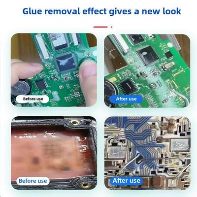 硅胶溶解剂强力去除电路板IC芯片LED电子硅胶硅凝胶704硅橡胶密封