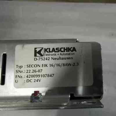 议价KLASCHKA控制器SECON EIK 16/16/8AW适用