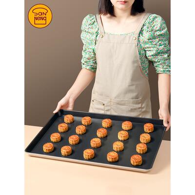 三能镀铝商用大烤盘素面SN1535 1537不沾SN1536 1538蛋糕面包托盘