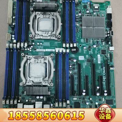 超微主板X9DAI x79主板，新，下机，裸板，二