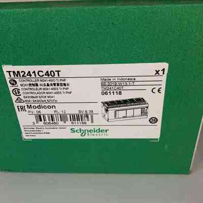 施耐德PLC。TM241C40T全新库存2台