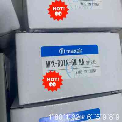 maxair MPX-R01N-6M-KA，压力表，