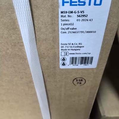 FFESTO 气动件开关阀、订货号562952，型号MS9议价