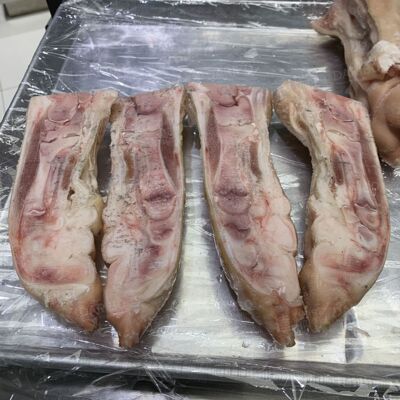 W达瑞宝DRB-ZT100锯骨机台式商用切骨机冻鱼冻肉猪脚切半机器猪蹄