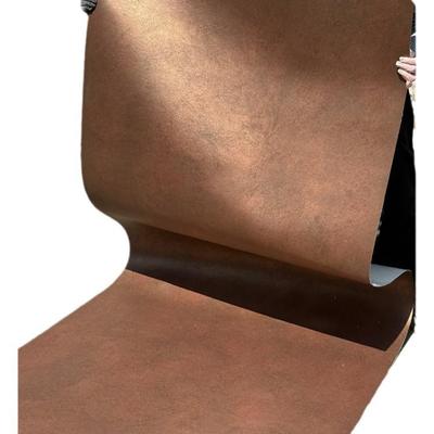 铁锈艺术鎏金板仿铜锈砂岩饰面板仿石材饰面板昼夜银雾朱颜背景墙