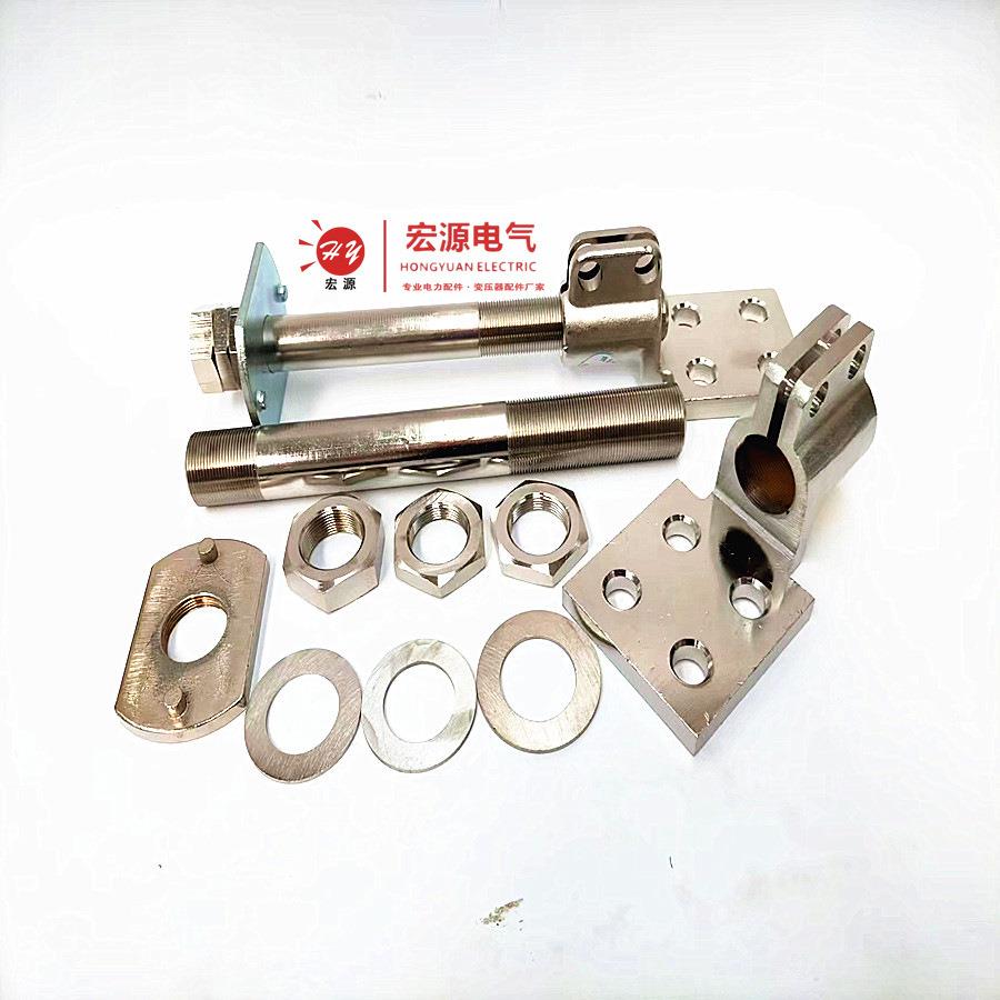电力变压器佛手设备线夹油变T型度直角接线板端子桩头铜掌母排