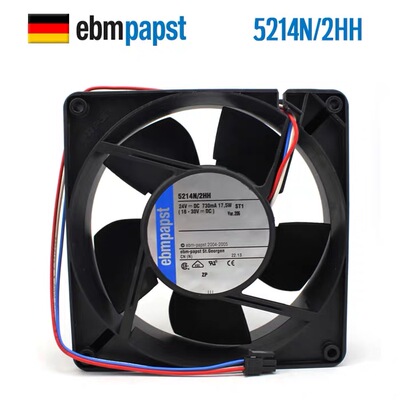 正品德国进口 5214NH/NN/NM/NHH 5214N/2HH 19HHI 2R散热风扇24V