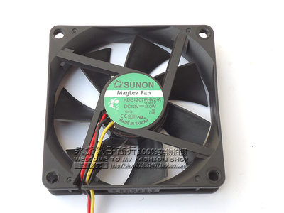 原装 建准 SUNON KDE1207PHV2-A 12V 2.0W 7015 7CM 3线 CPU风扇