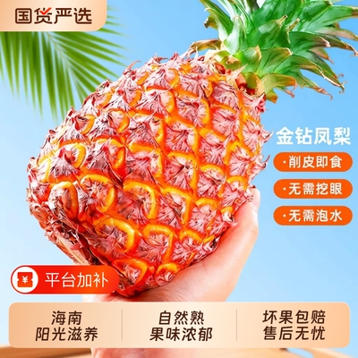 海南直采│金钻凤梨│甜爆了~