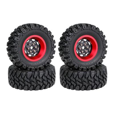 TRX4M 1.2英寸轮胎 SCX24 FMS 1/18 碳纤维轮毂 攀爬车铝合金轮毂