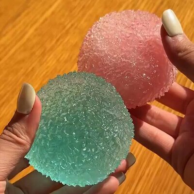 发泄神器！squishy冰沙捏捏乐手作球解压玩具压力球软的手感学生