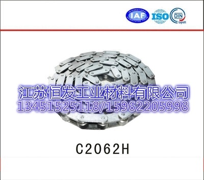 C2062H双节距链条 6分大滚珠双节距 12A双节距 传动链条 工业链条