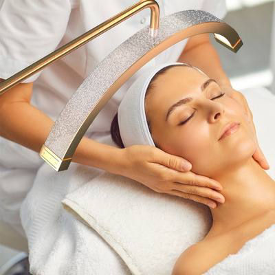 FOSOTO LED Moon Floor Light 美容院落地补光灯 触摸美甲打光灯