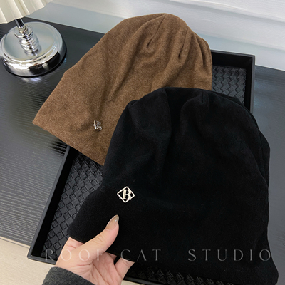 【屋顶的猫】冷帽秋冬高级感女士