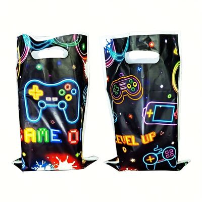 Fluorescent line game machine PE gift bag stylish handbag pa
