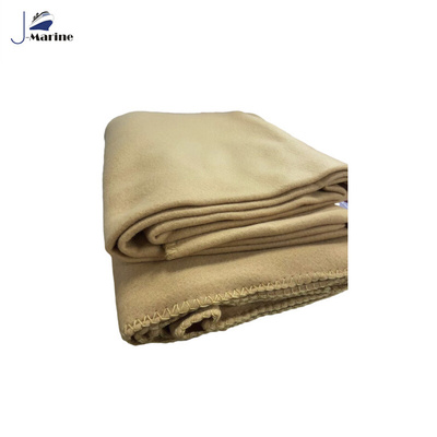 150341/150342/150351/1150352 船用毛毯白驼色蓝色毛毯涤纶 单层